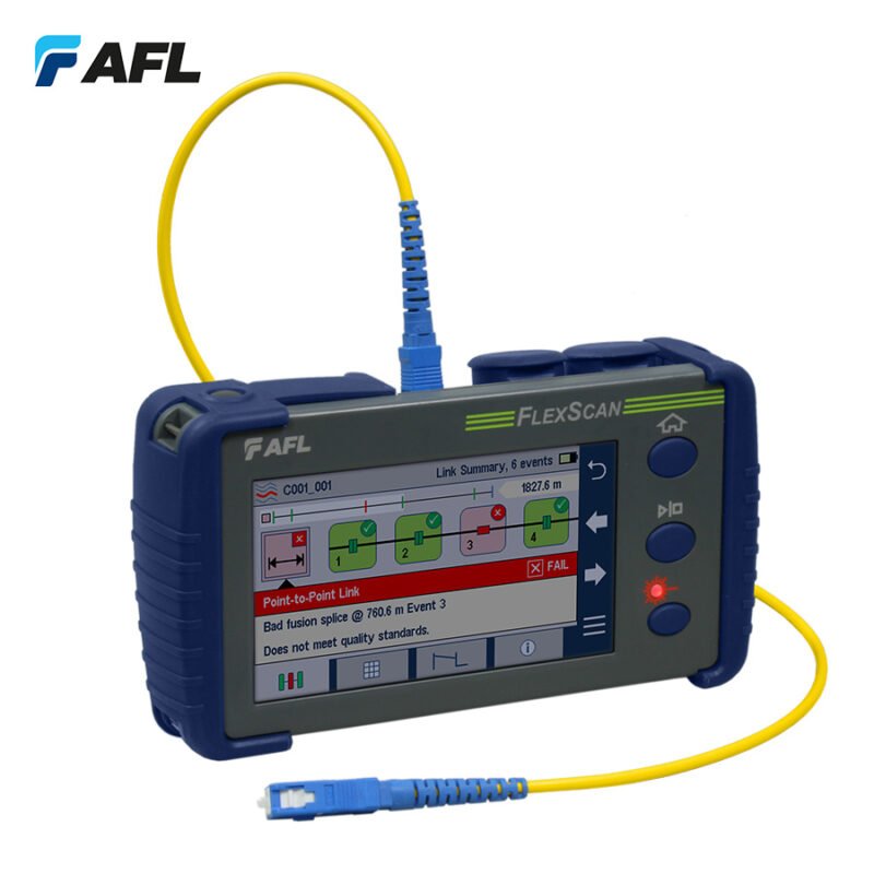 AFL FlexScan FS200 OTDR Fibre Network Tester - EDP Europe