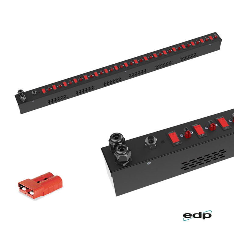24V 48V 18 Way DC PDU - EDP Europe