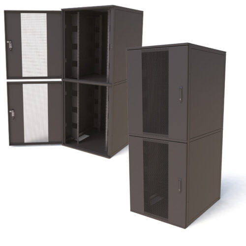 Colocation Server Rack | 2-Door Colocation Rack - EDP Europe