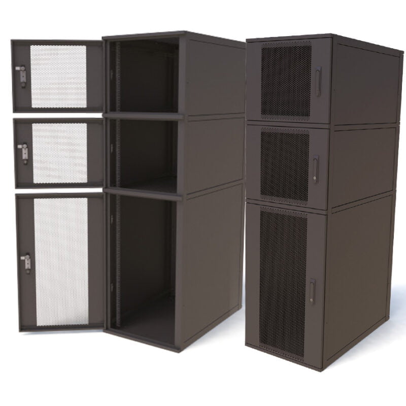 Colocation Server Cabinet | 3-Door Colocation Cabinets - EDP Europe