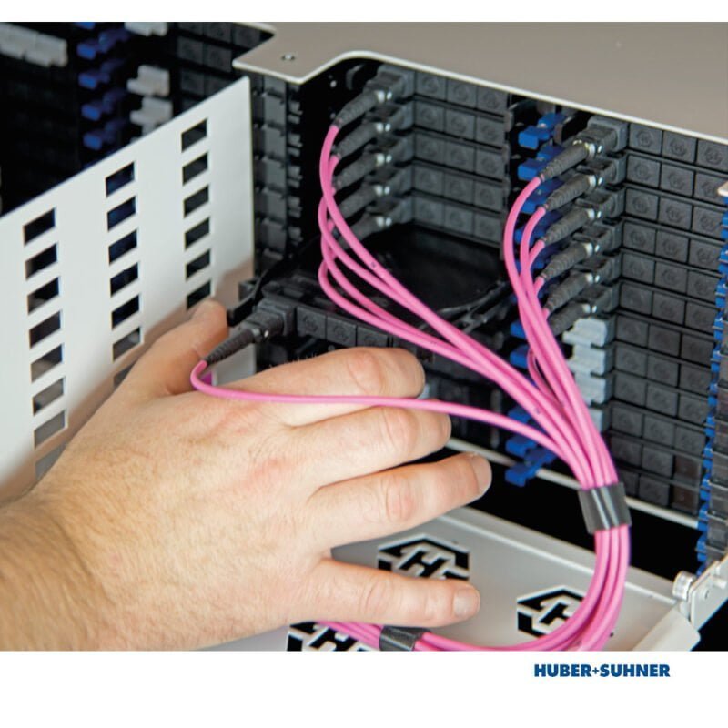 HUBER+SUHNER IANOS Fibre Optic Management System - EDP Europe