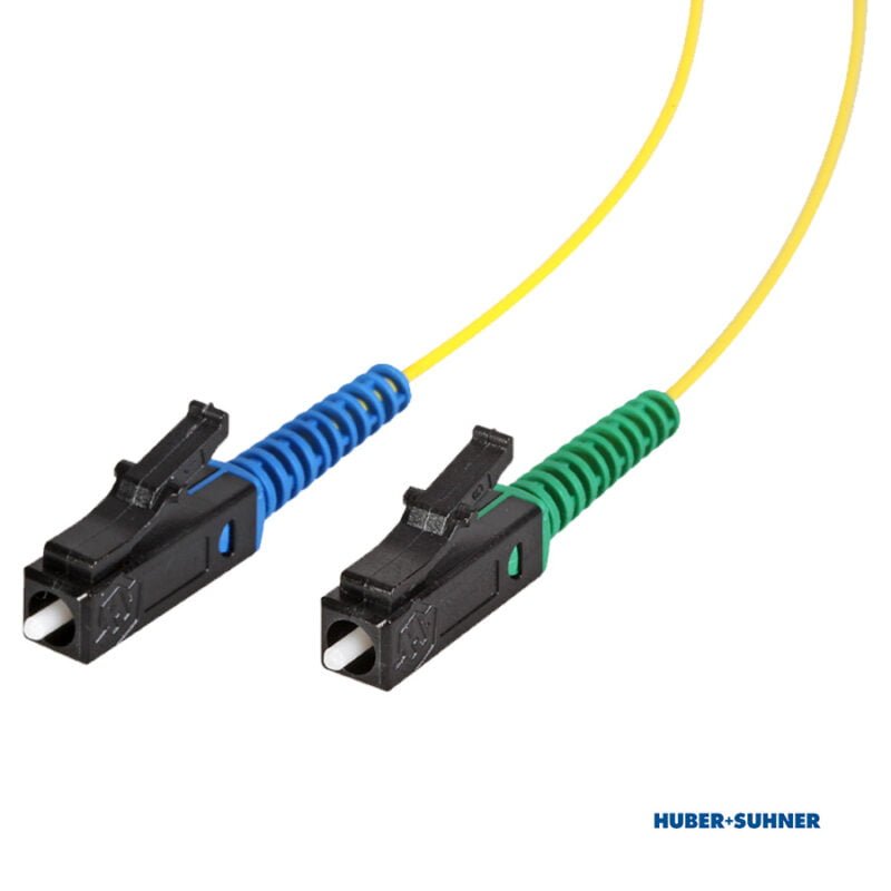 HUBER+SUHNER Single Mode LC-HQ BTW Fibre Pigtails APC UPC - EDP Europe