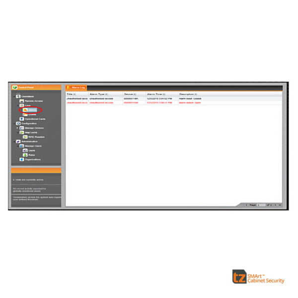 TZ Centurion Server - Rack Management Software - EDP Europe