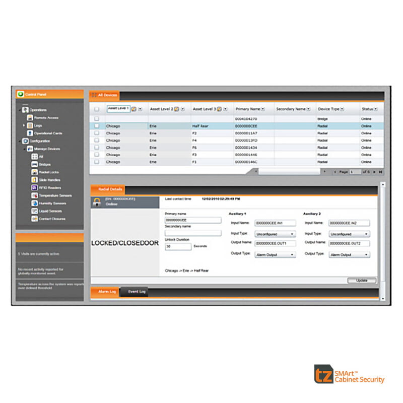 TZ Centurion Server - Rack Management Software - EDP Europe