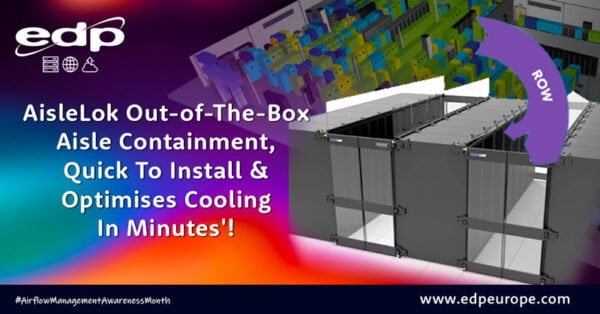 AisleLok Aisle Containment Improves Row Airflow Management in Minutes